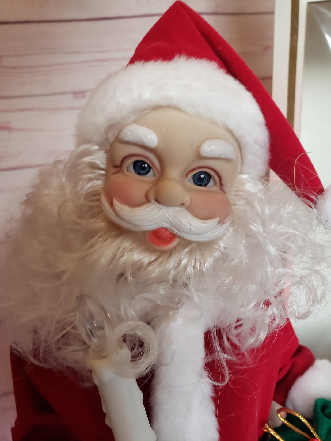 Santa Light up Figure Christmas Decoration - Etsy UK