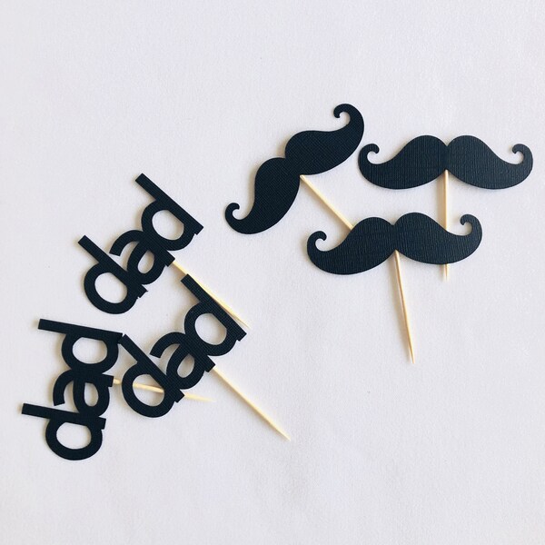 Mustache Cake Topper - Etsy