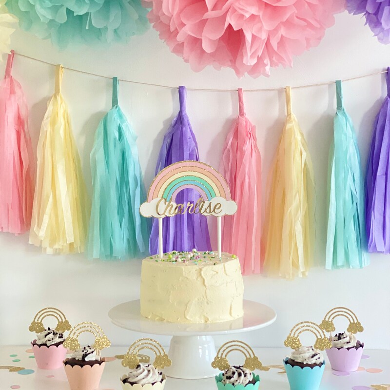 Pastel Party Decor - Etsy