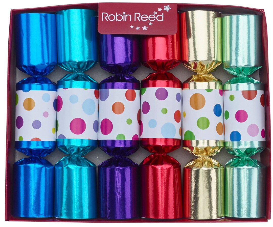 Robin Reed Handmade English Party Crackers 6 X 8.5 Inch Bright Spots - Etsy