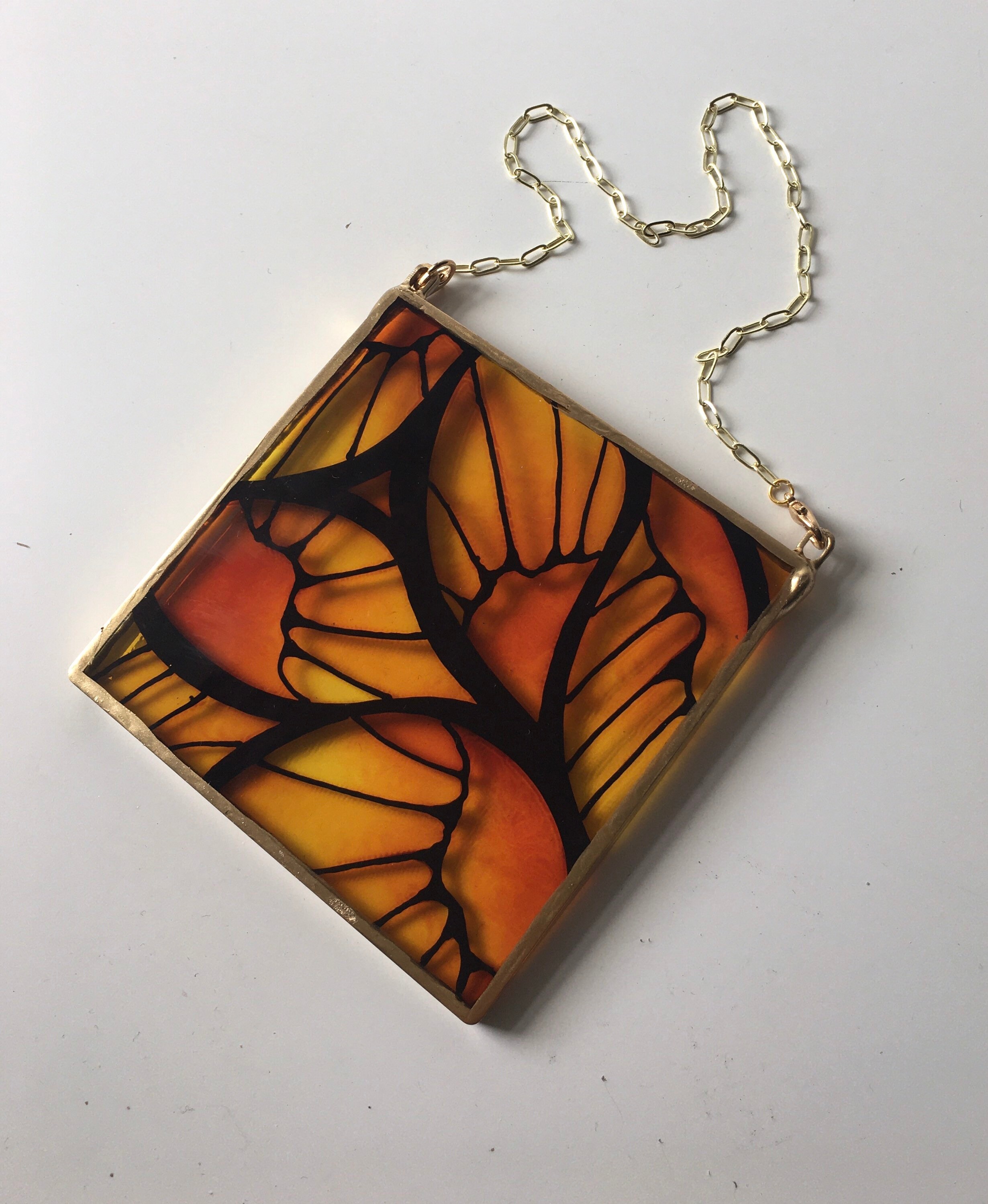 Faux Stained Glass Resin Art Butterfly Stained Glass - Etsy