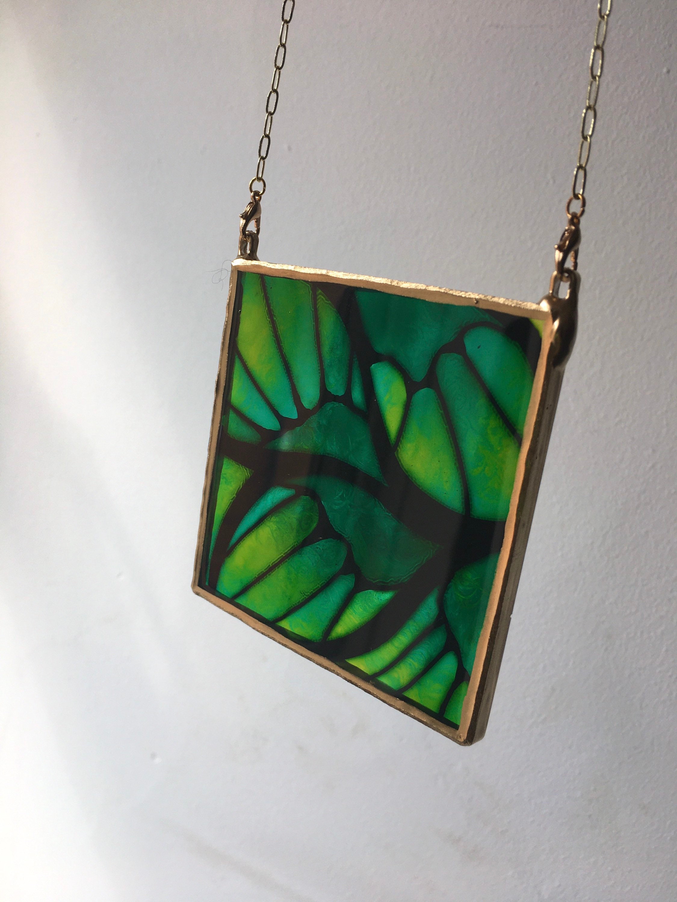 Faux Stained Glass Resin Art Butterfly Stained Glass - Etsy