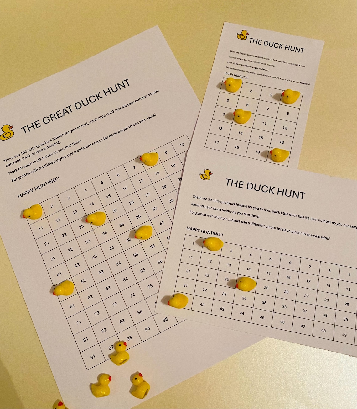 Duck Hunt, Duck Game, Hide and Seek - Etsy UK