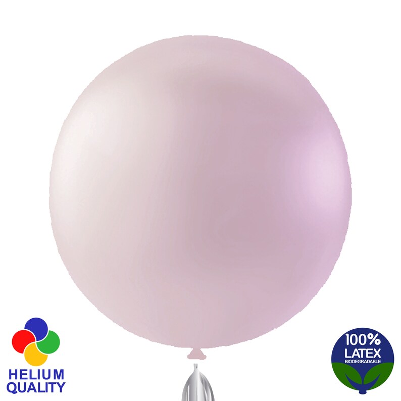 2x Giant 36 Pink Balloons With Tassels Birthday Party - Etsy