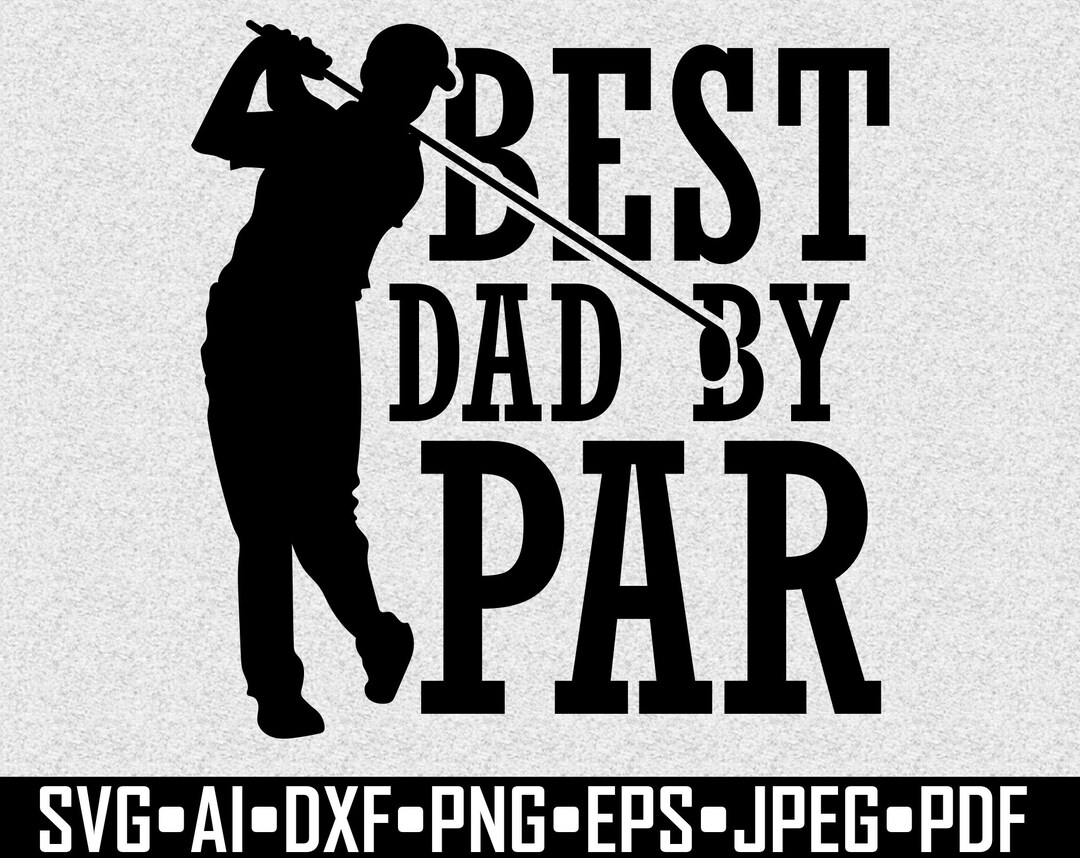 Beste Papa von Par SVG, Vatertag SVG digitale Datei T-Shirt Design SVG ...