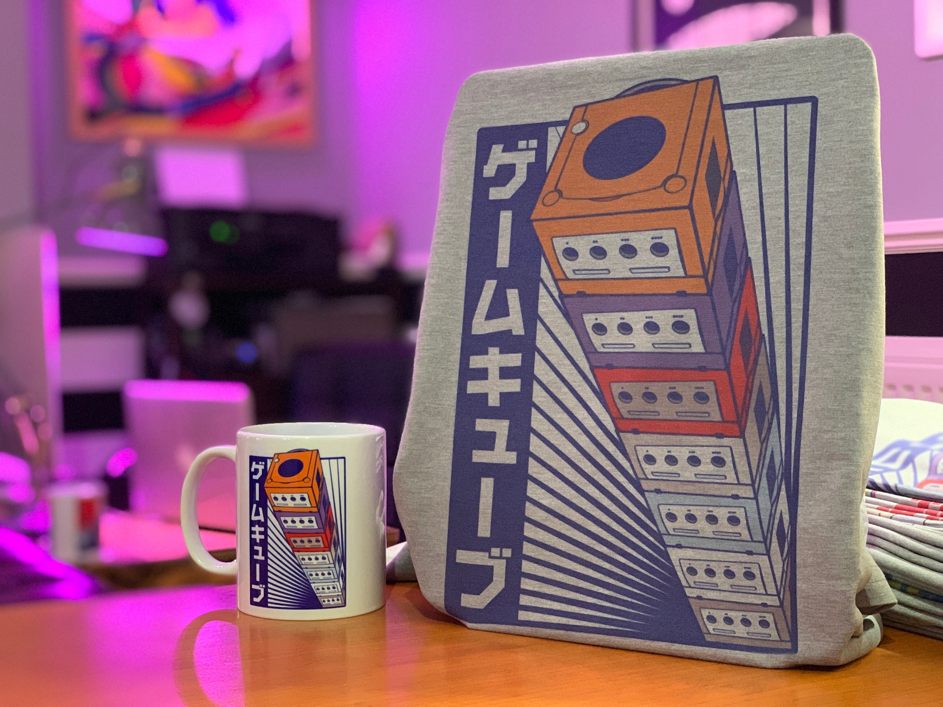 Gamecube Totem T-shirt Inspired by the Nintendo Gamecube | Etsy