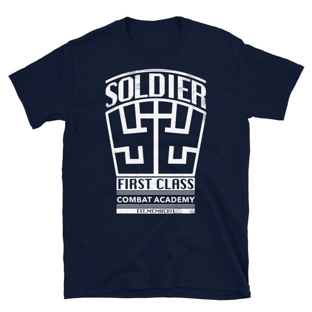 Soldier First Class Combat Academy Gym Training Shirt T-shirt - Etsy