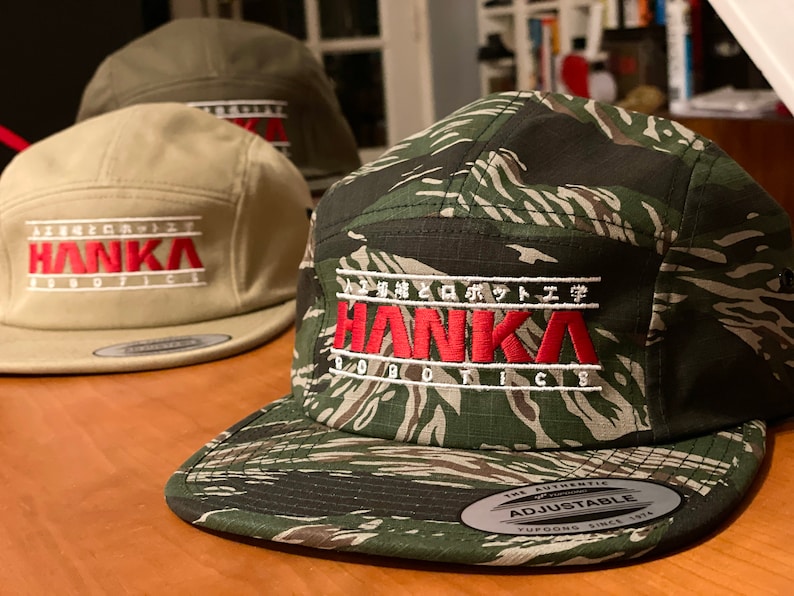 Robotics Japanese Cyberpunk Ghost 5 Panel Cap Hat - Etsy