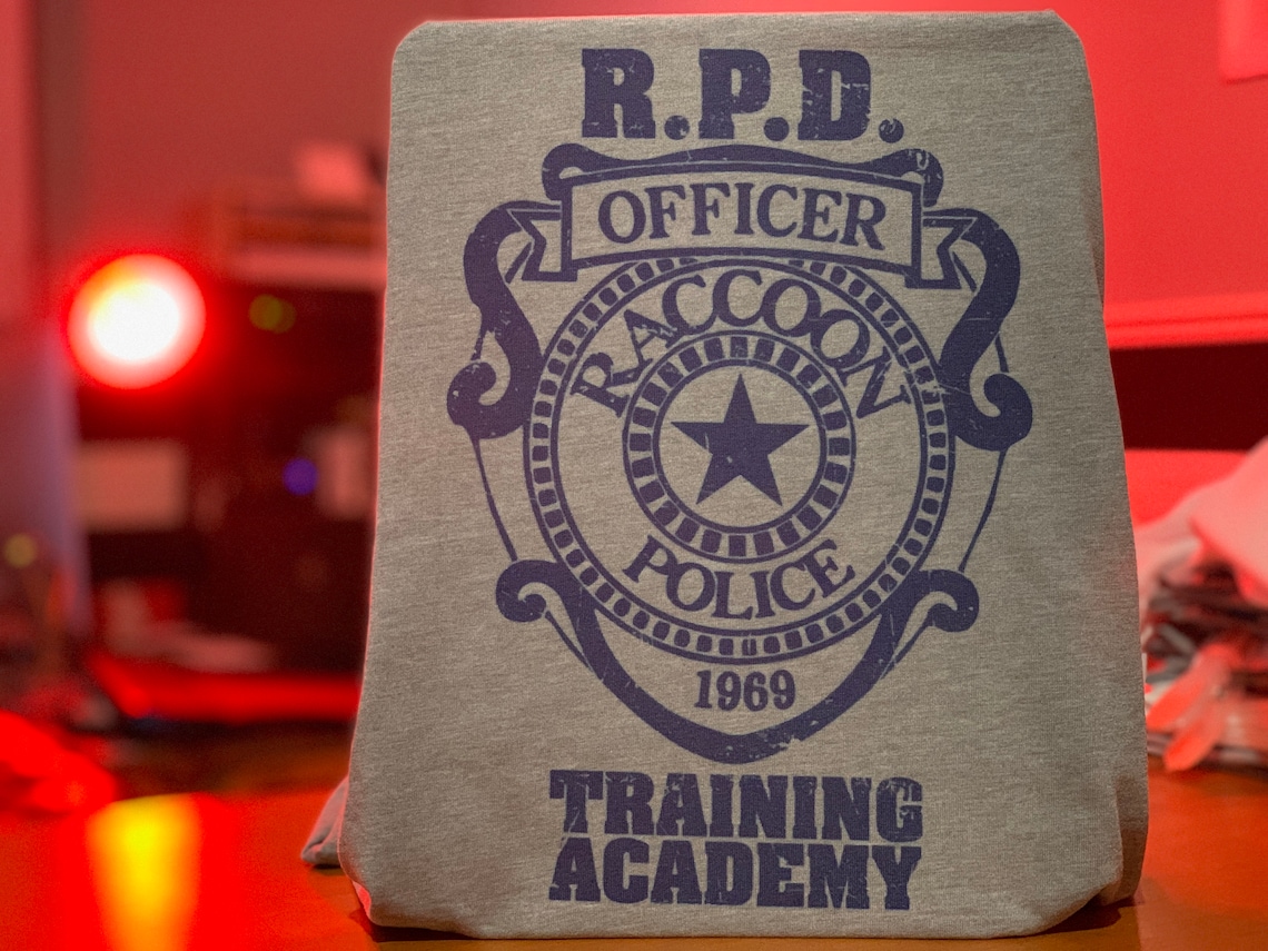 Resident Evil 2 Raccoon City Police R.P.D. T-shirt Based on - Etsy UK