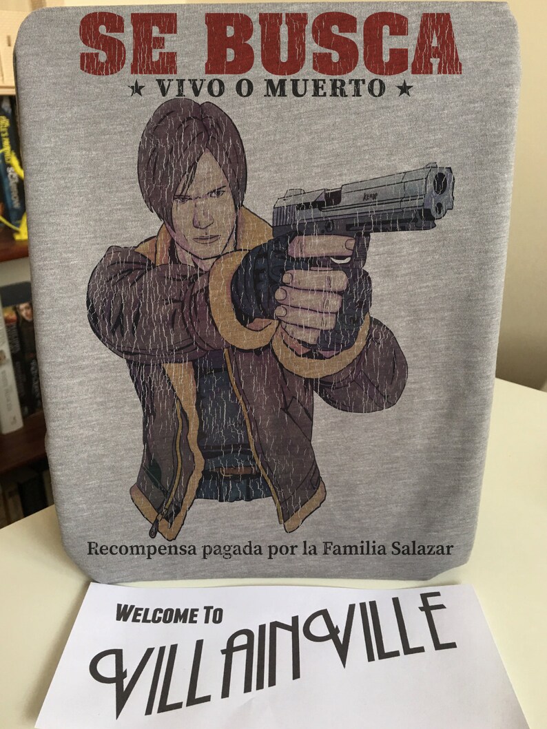 Leon Spanish Wanted Poster Se Busca T-shirt - Etsy