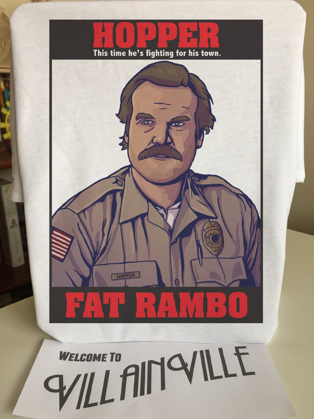 Fat Rambo T-shirt - Etsy