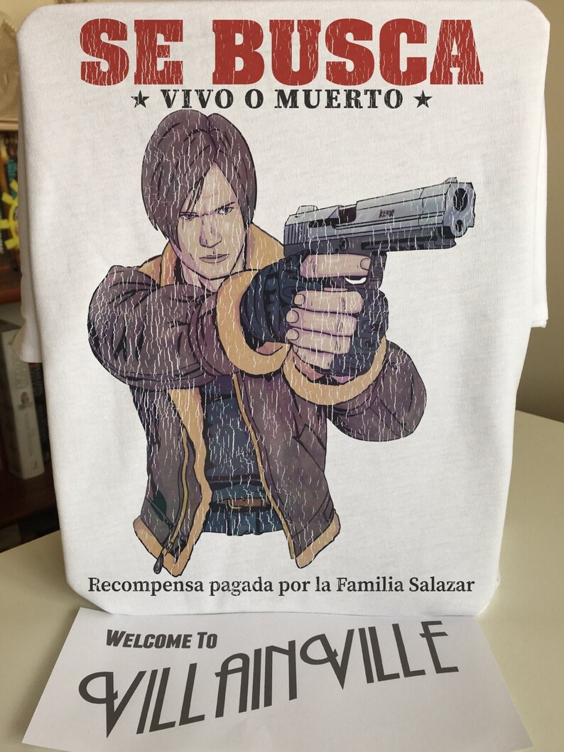 Leon Spanish Wanted Poster Se Busca T-shirt - Etsy