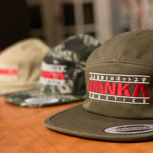 Robotics Japanese Cyberpunk Ghost 5 Panel Cap Hat - Etsy