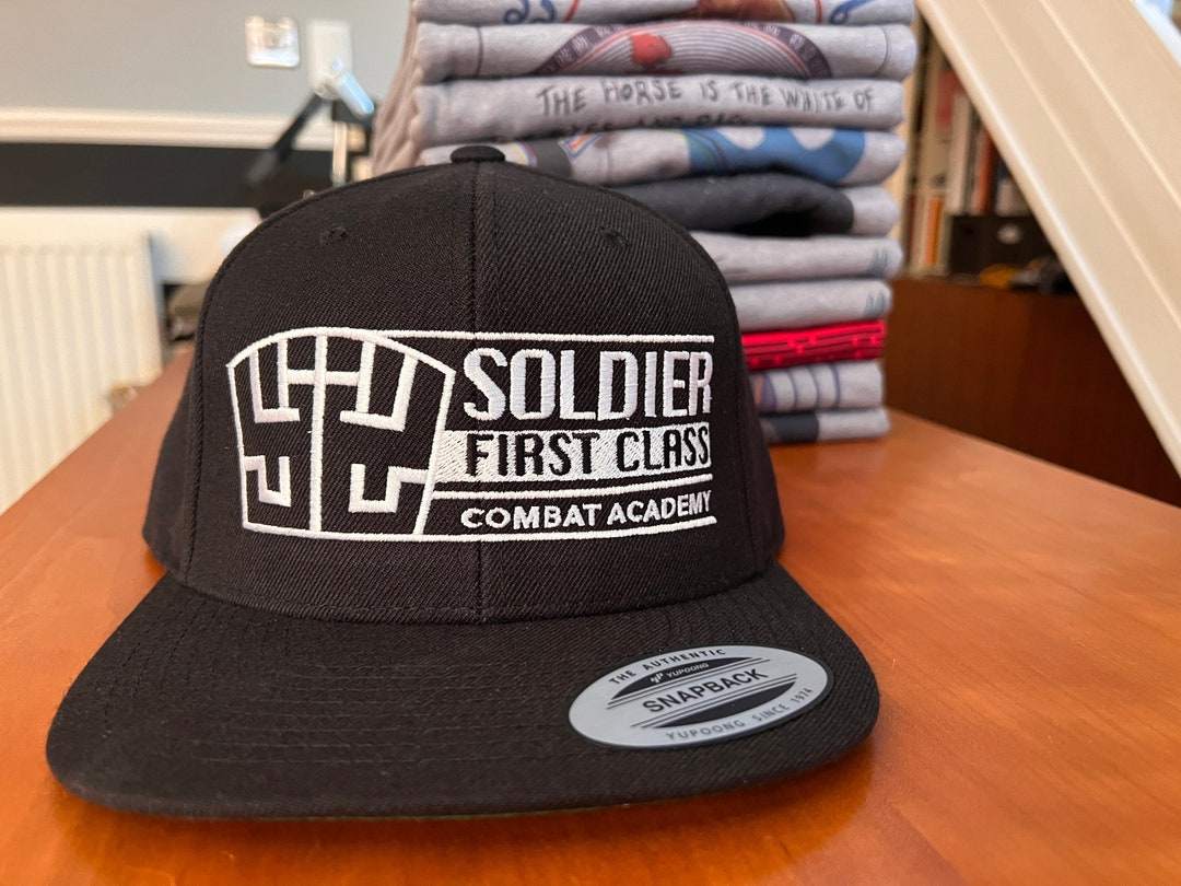 Soldier First Class Combat Academy Shinra Gym Hat Snapback - Cap - - Etsy