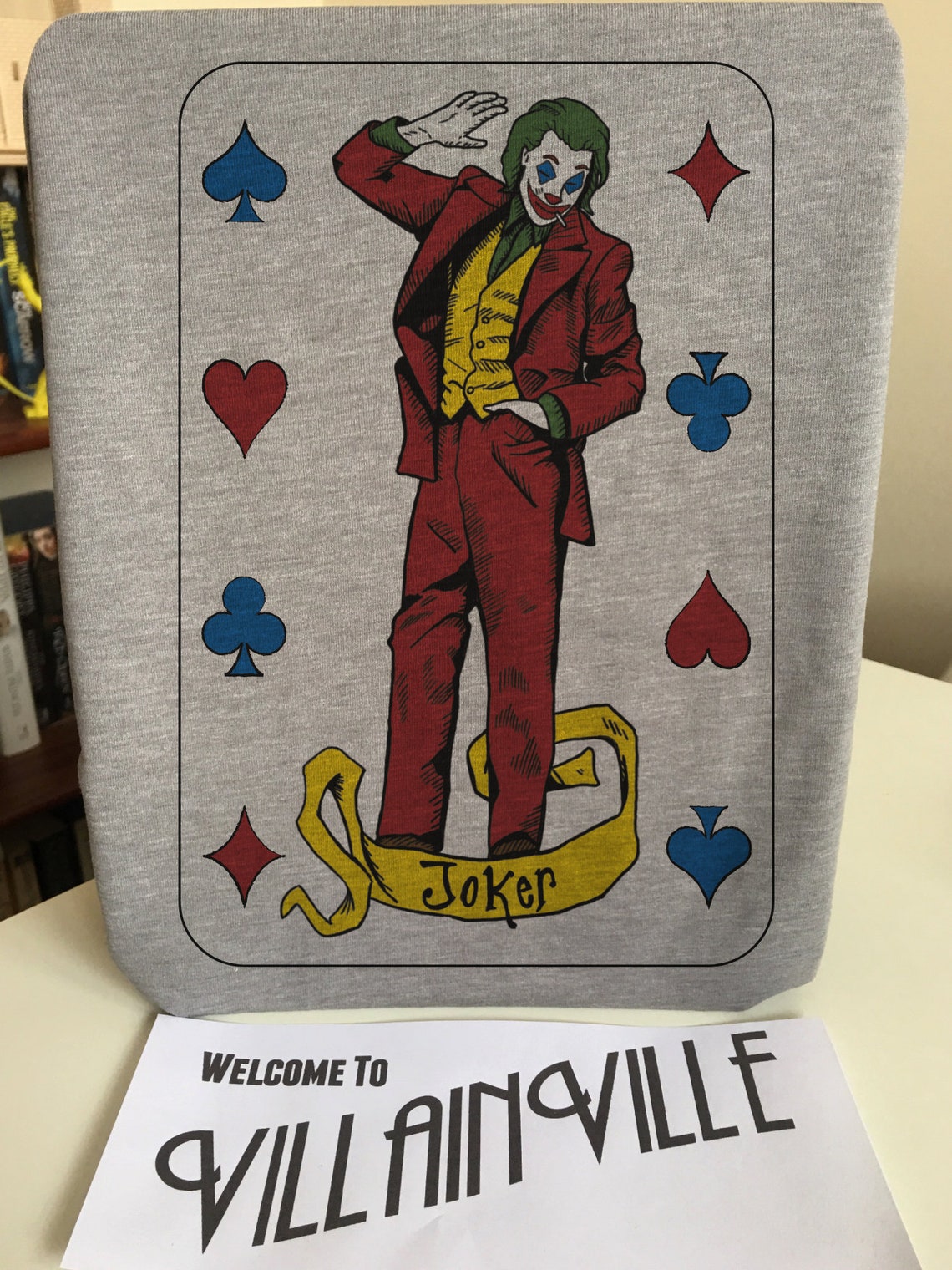 Joker Playing Card T-shirt - Etsy UK