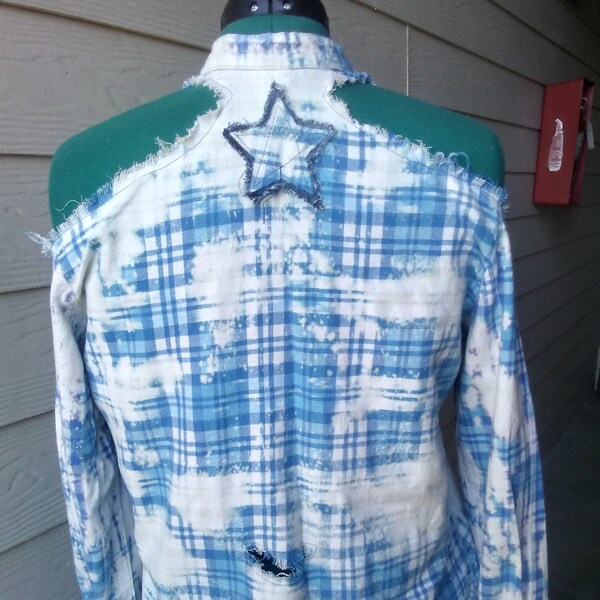 Distressed Blue - Etsy