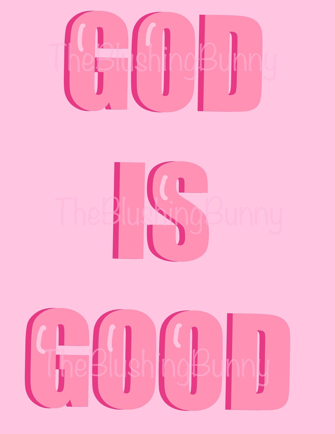 God is Good Sublimation PNG File Download | Christian Gift | Bible ...