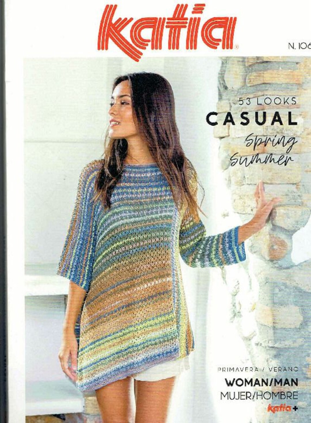 Katia Knitting and Crochet Pattern Books - Back Copies - Spring and ...