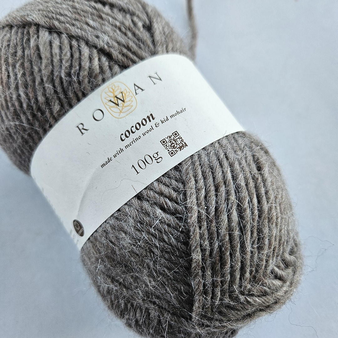 Rowan Cocoon Shade 808 Tundra - 1 X 100g Ball of Merino Wool and Mohair ...