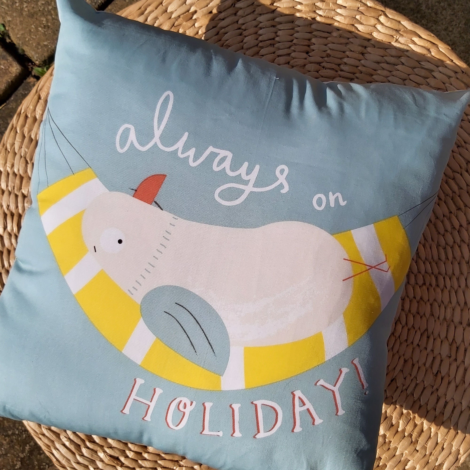 Seaside Cushion Panel to Make 5 Fun Cushions, Katia Fabric Panel - Into ...