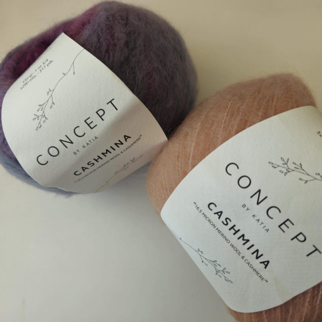 Katia Concept Cashmina - an Ombre Effect Merino Wool & Cashmere Luxury ...