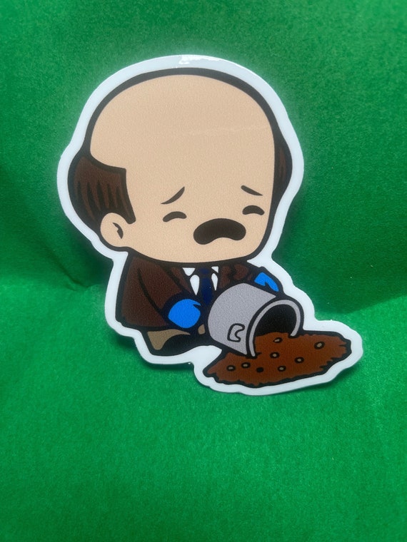 The Office Kevin Spills His Chili Sticker Decal Car Truck Suv - Etsy