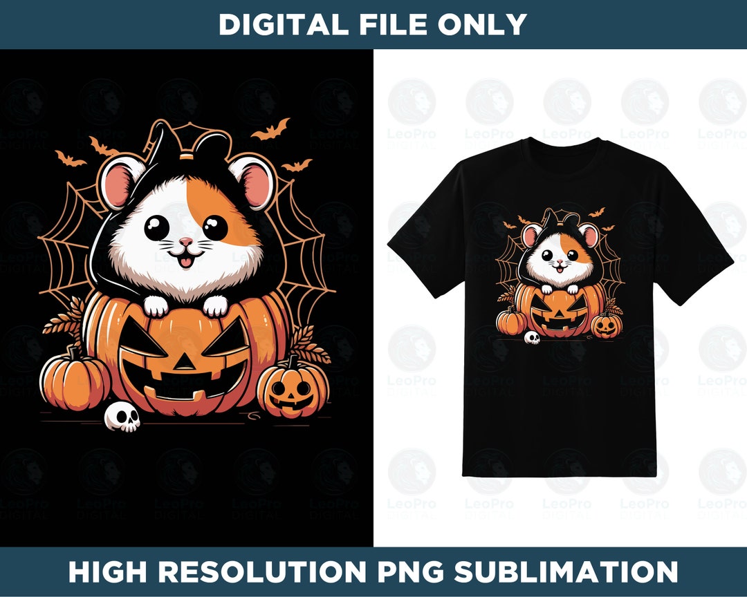 Funny Hamster Inside Halloween Pumpkin Png, Halloween Hamster Png ...