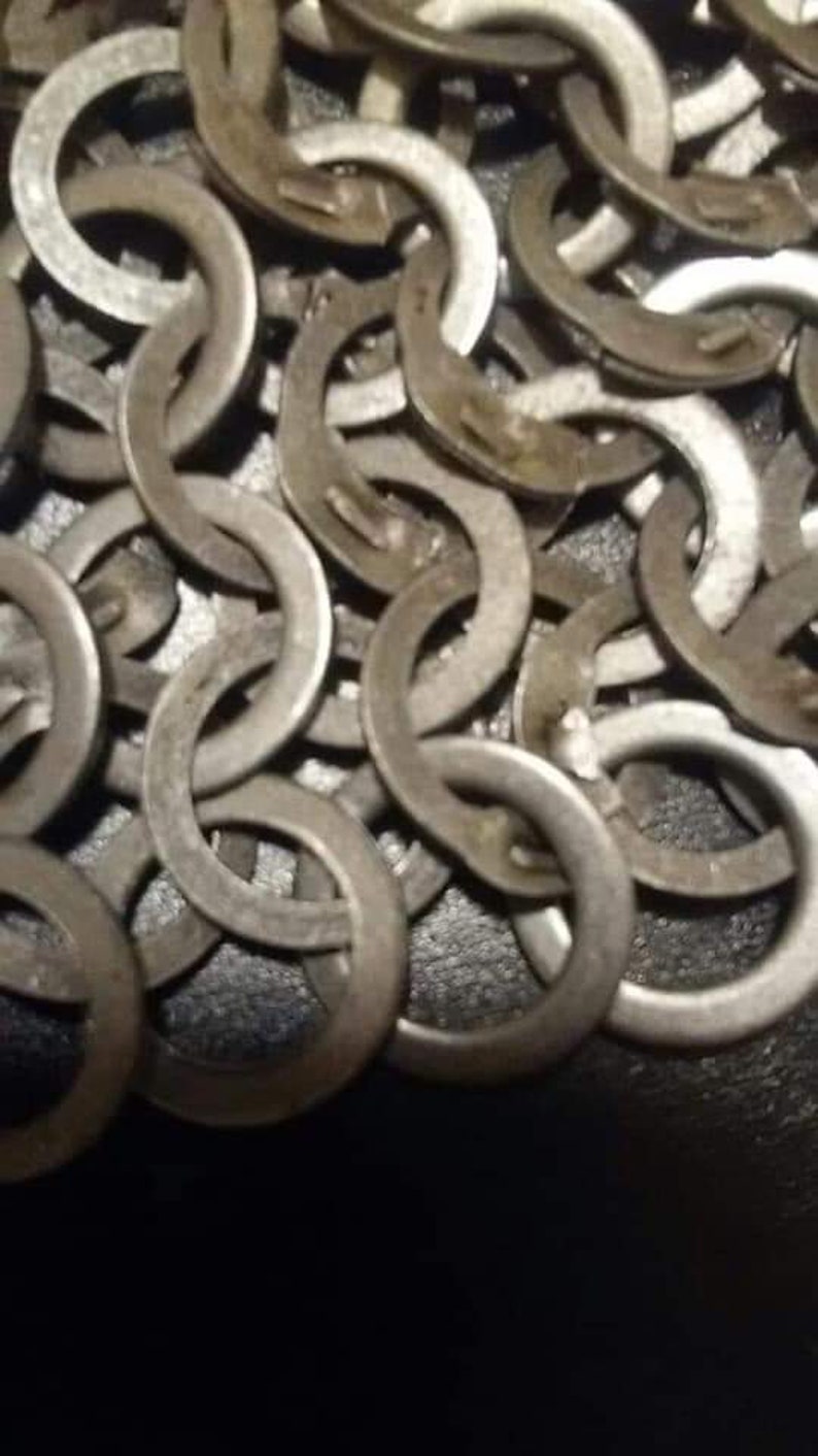 Custom Fitted, Wedge Rivited Chainmail Shirt - Etsy