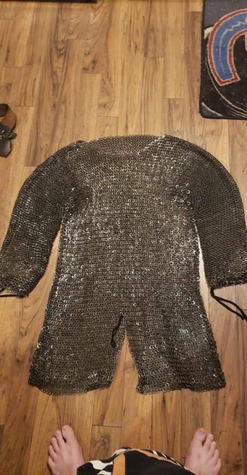 Custom Fitted, Wedge Rivited Chainmail Shirt - Etsy