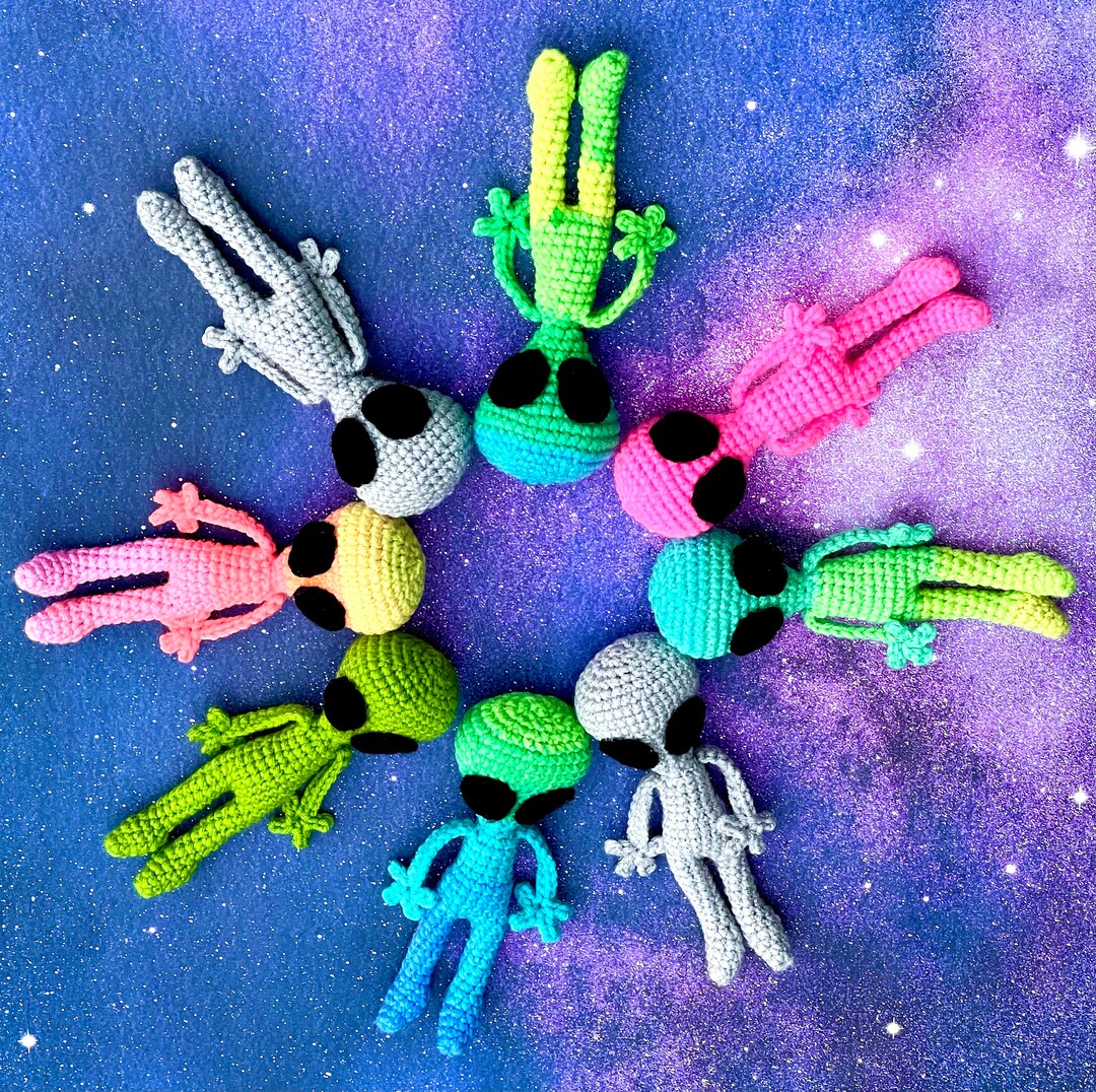 Skinny Mini Alien Crochet Pattern - Etsy