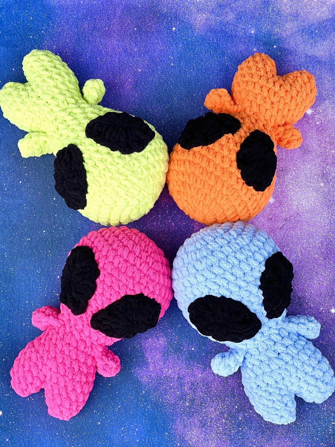 Mini Chubby Alien and Chonky Alien Crochet Pattern - Etsy