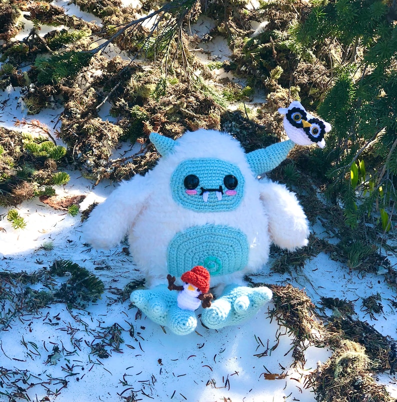 Yew Yeti Crochet Pattern - Etsy