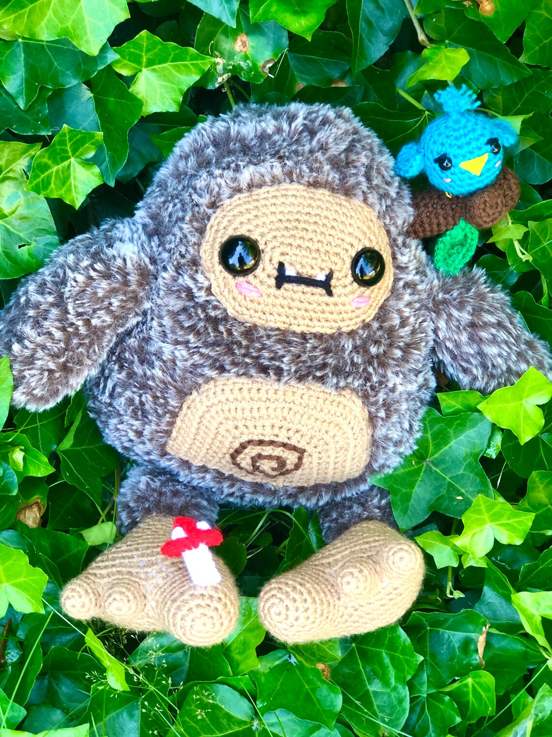 Cedar Sasquatch and Yew Yeti Crochet Pattern Duo Pack - Etsy