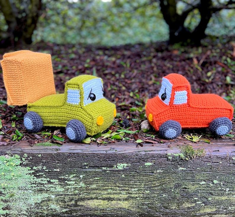 Cuddly Dump Truck Crochet Pattern - Etsy