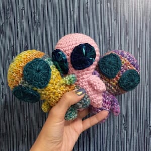 Mini Chubby Alien and Chonky Alien Crochet Pattern - Etsy