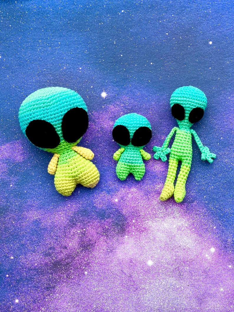 Chubby Alien Crochet Pattern - Etsy
