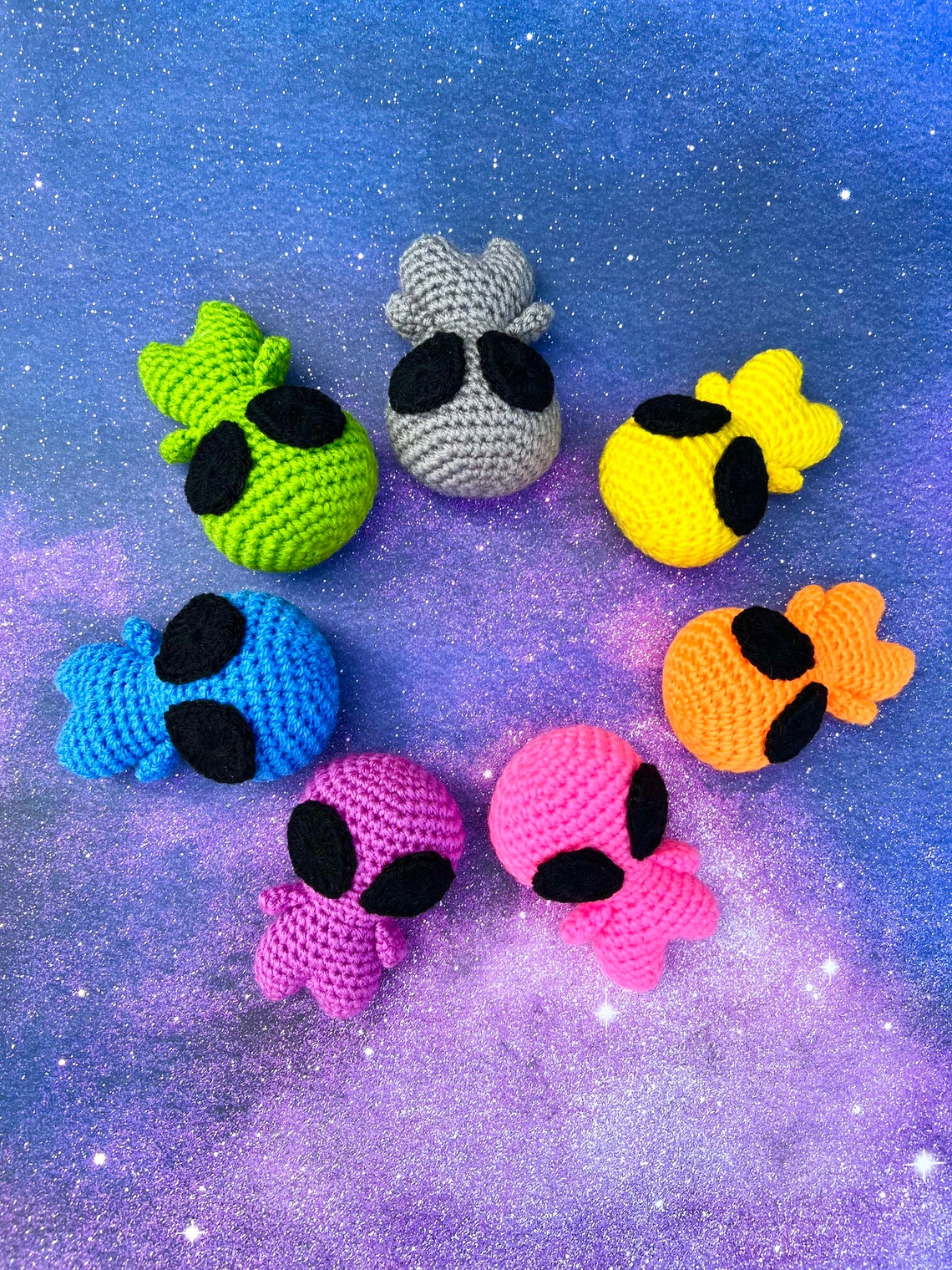 Mini Chubby Alien and Chonky Alien Crochet Pattern - Etsy