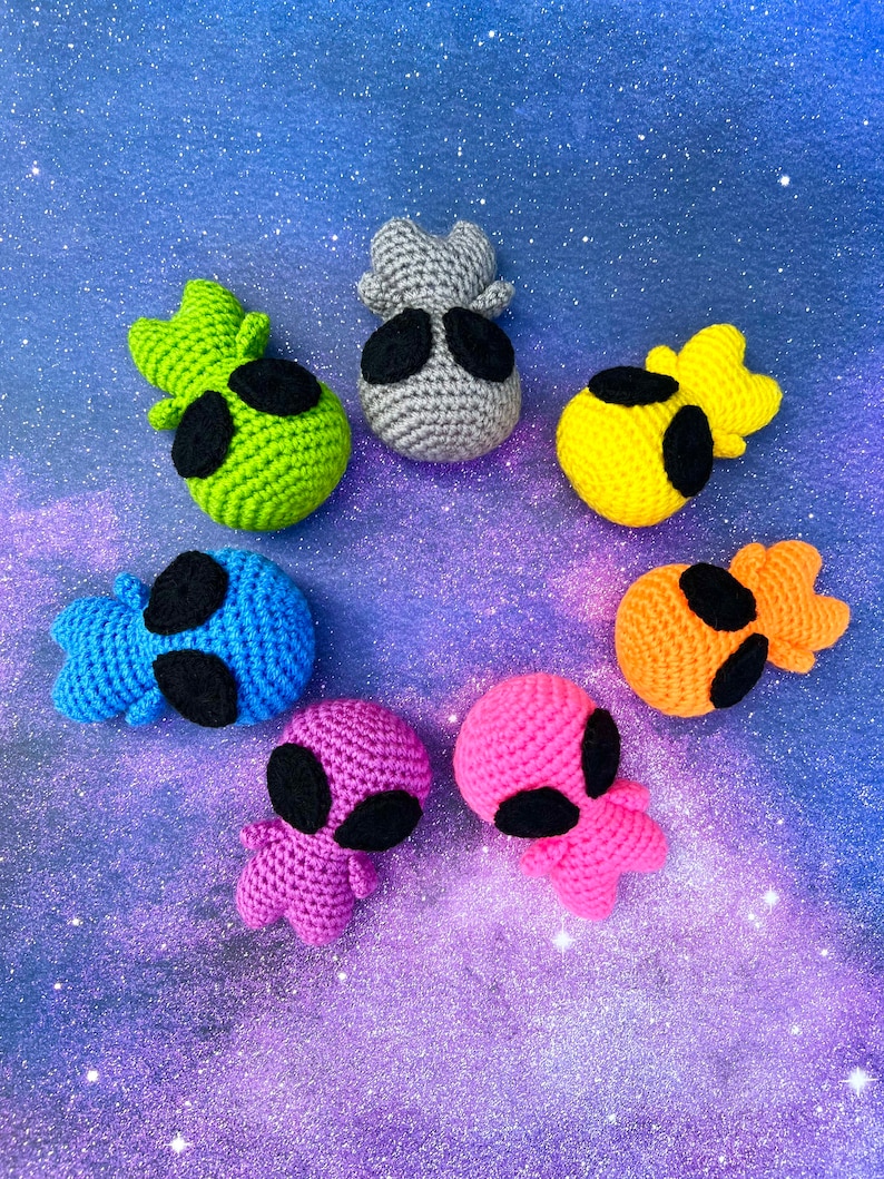 Mini Chubby Alien and Chonky Alien Crochet Pattern - Etsy