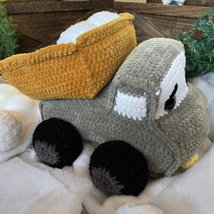 Cuddly Dump Truck Crochet Pattern - Etsy