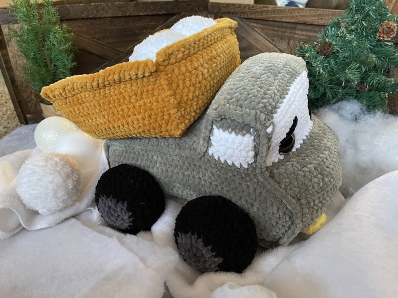 Cuddly Dump Truck Crochet Pattern - Etsy