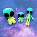 Mini Chubby Alien and Chonky Alien Crochet Pattern - Etsy