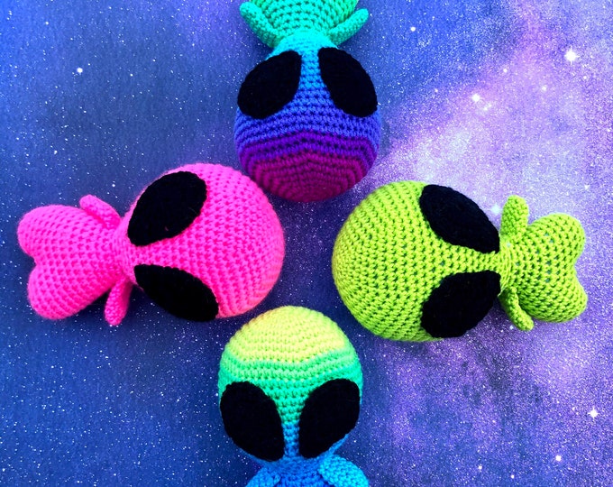Mini Chubby Alien and Chonky Alien Crochet Pattern - Etsy