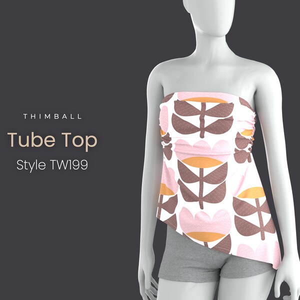 Tube Top - Etsy