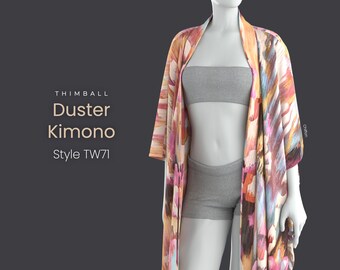 Sheer Duster Pattern - Etsy