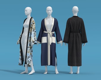 Robe Sewing Pattern | Etsy