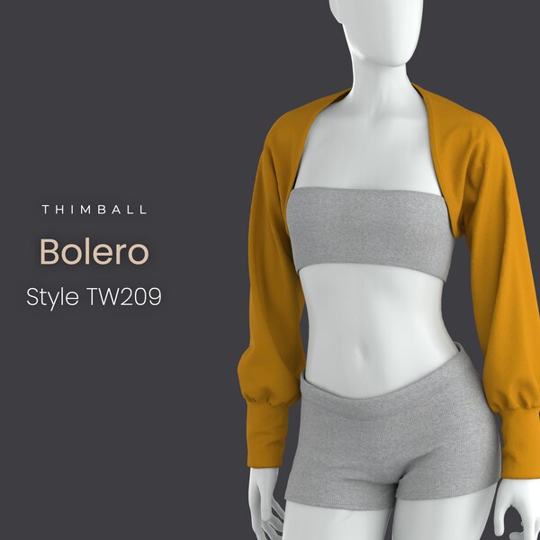 Bolero Pattern - Etsy