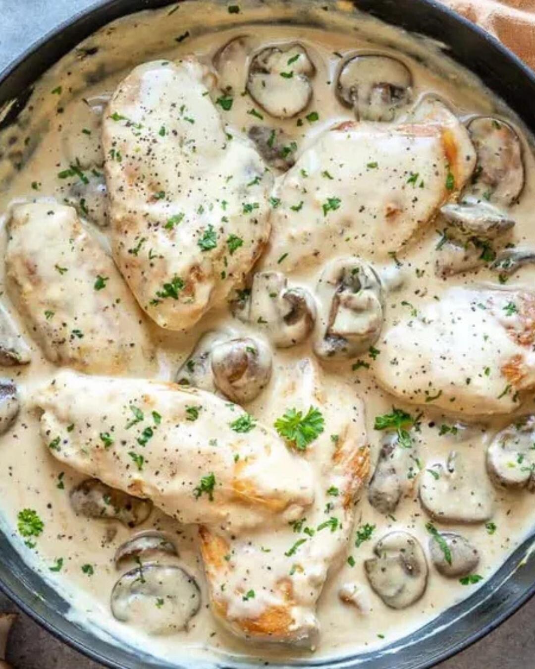 Romantic Chicken With Artichokes and Mushrooms, Creamy Chicken Recipe ...