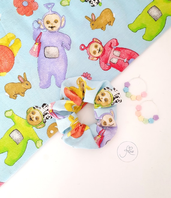 Teletubbies Scrunchies - Etsy