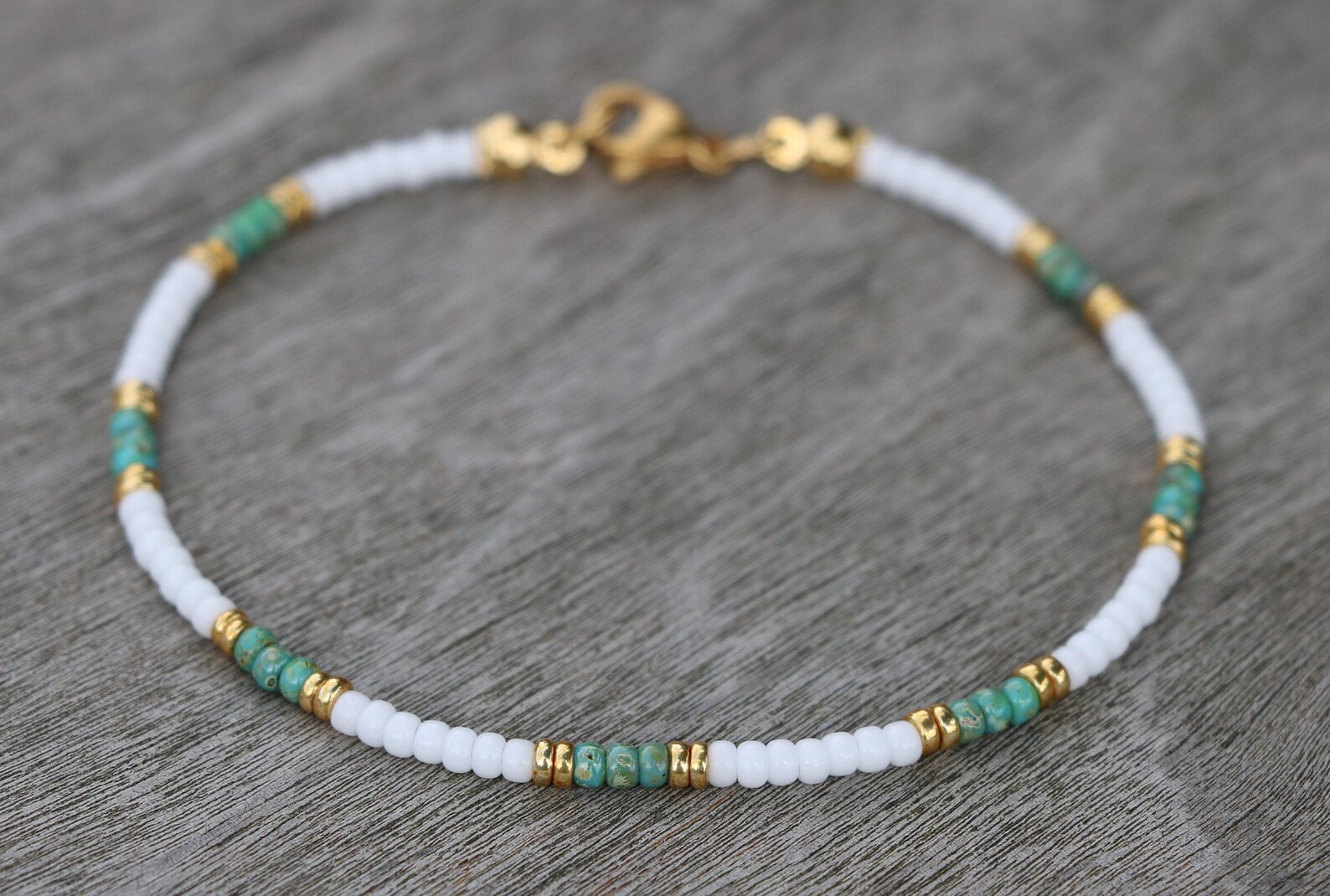 Turquoise Anklets for Women Ankle Bracelet Beaded Anklet - Etsy