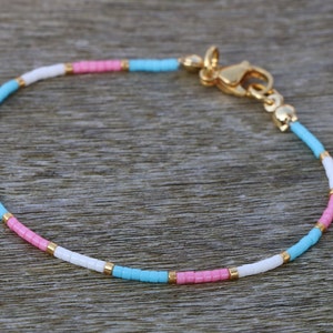 Transgender Bracelet, Subtle Pride, Trans Bracelet, Trans Pride, Lgbtq ...